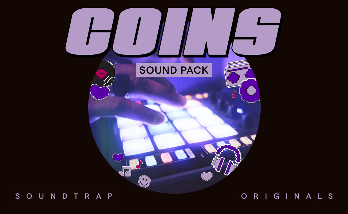 Coins: Hyper Pop Loops, Samples and One-shots in One Sound Pack