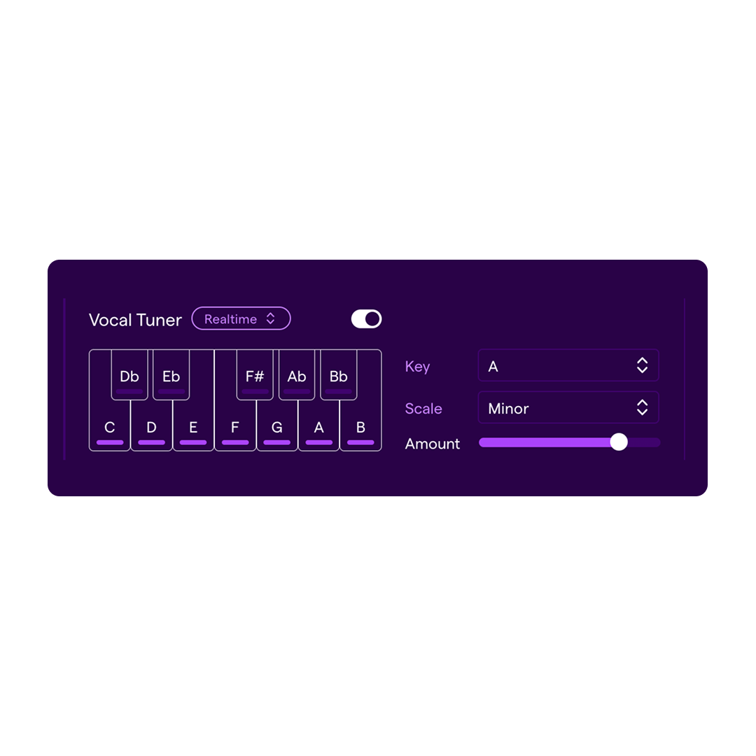 Soundtrap Vocal Tuner - Auto Pitch Correct Your Vocals Online