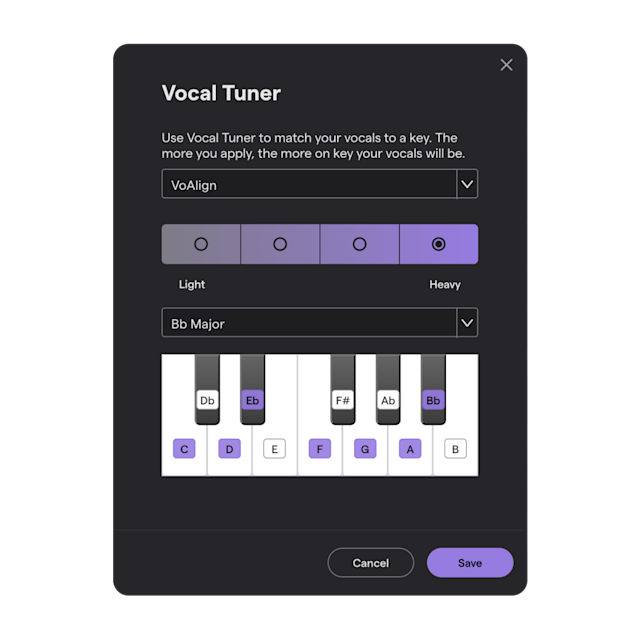 Soundtrap Vocal Tuner - Auto Pitch Correct Your Vocals Online